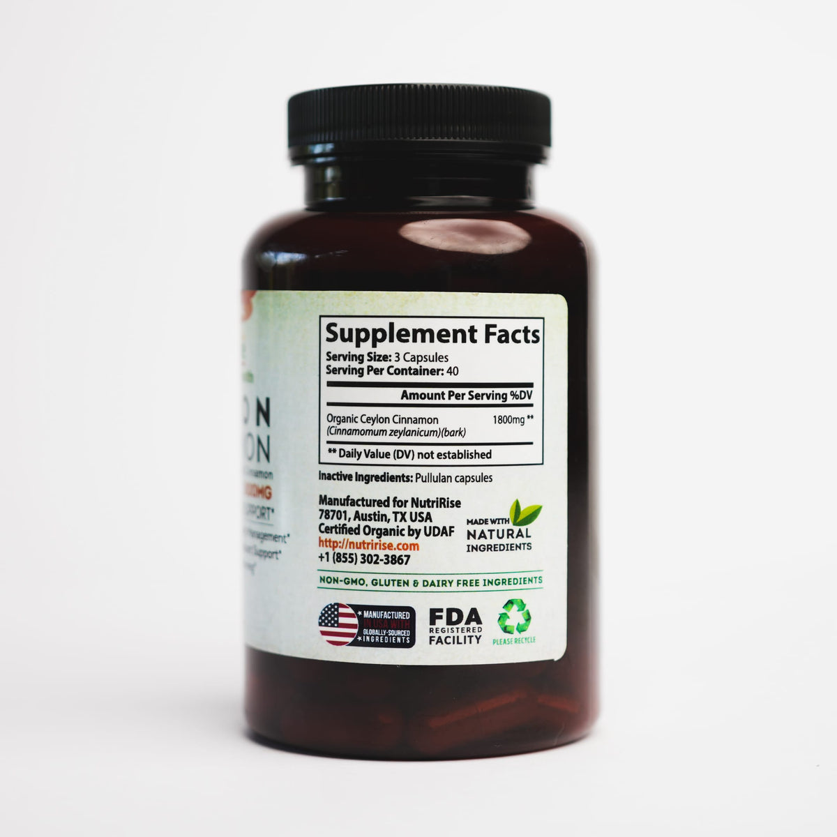Ceylon Cinnamon Weight Management Supplement Nutririse Nutririse